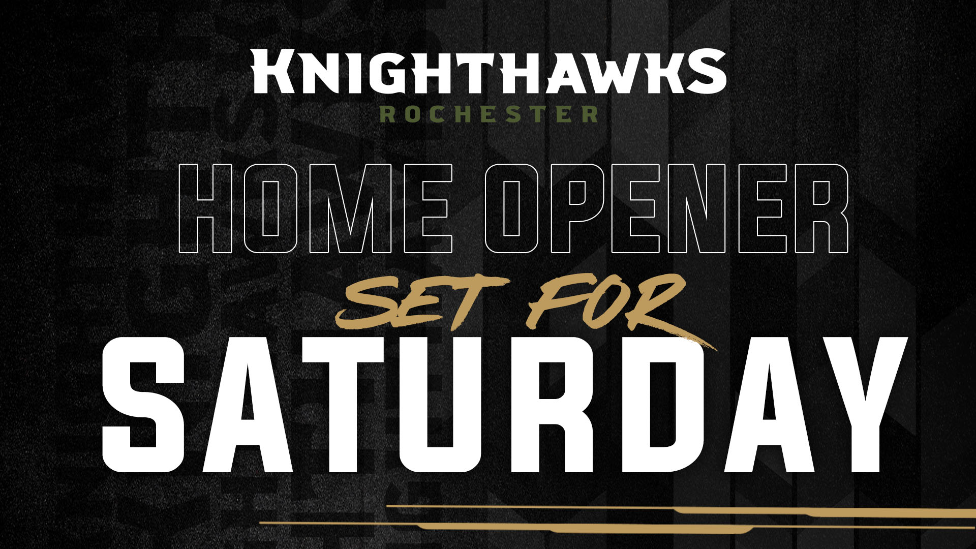 KNIGHTHAWKS 2022-23 HOME OPENER SET FOR SATURDAY AGAINST THE TORONTO ...