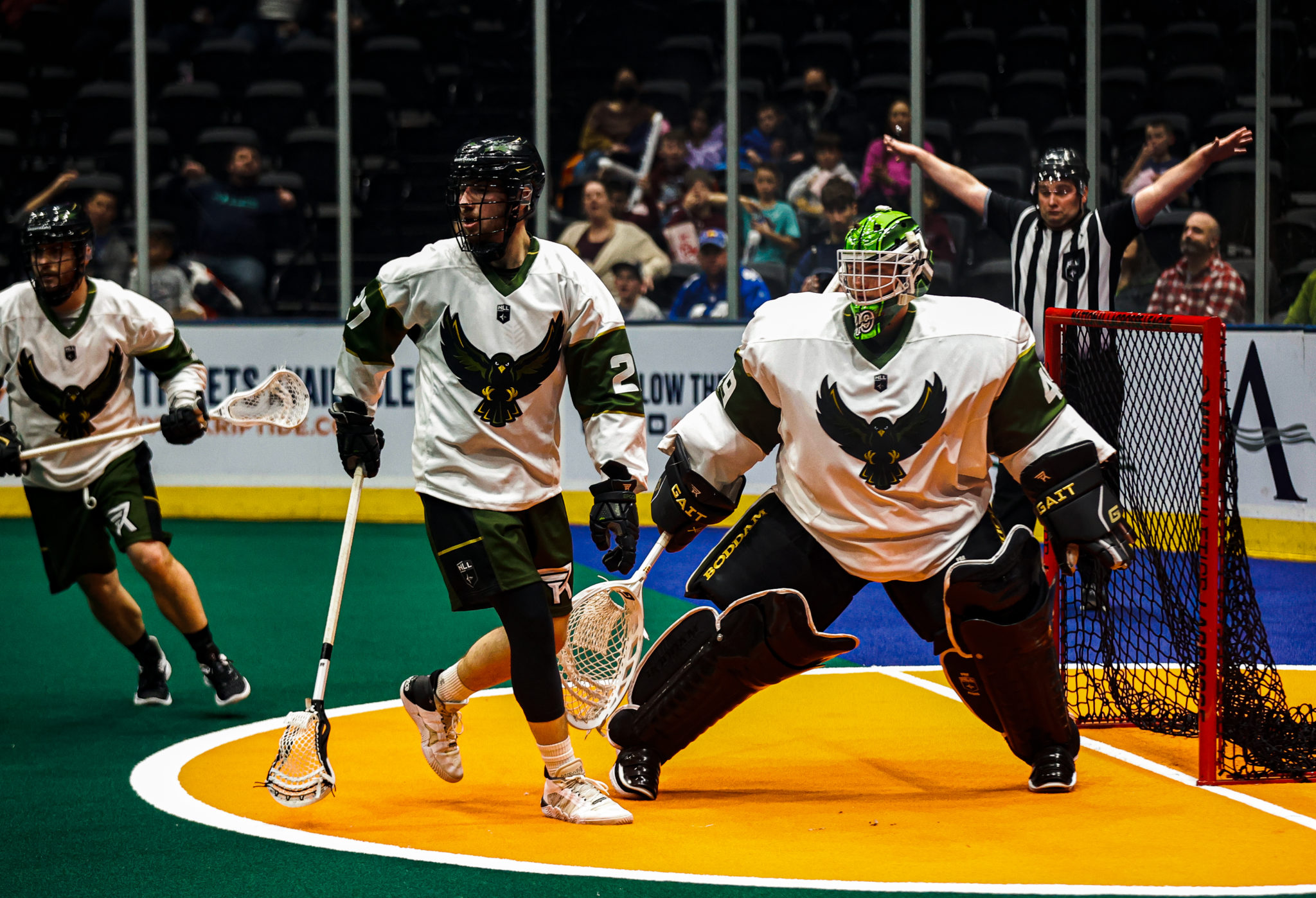 STRONG DEFENSIVE GAME CATALYST FOR KNIGHTHAWKS PERFECT START ...