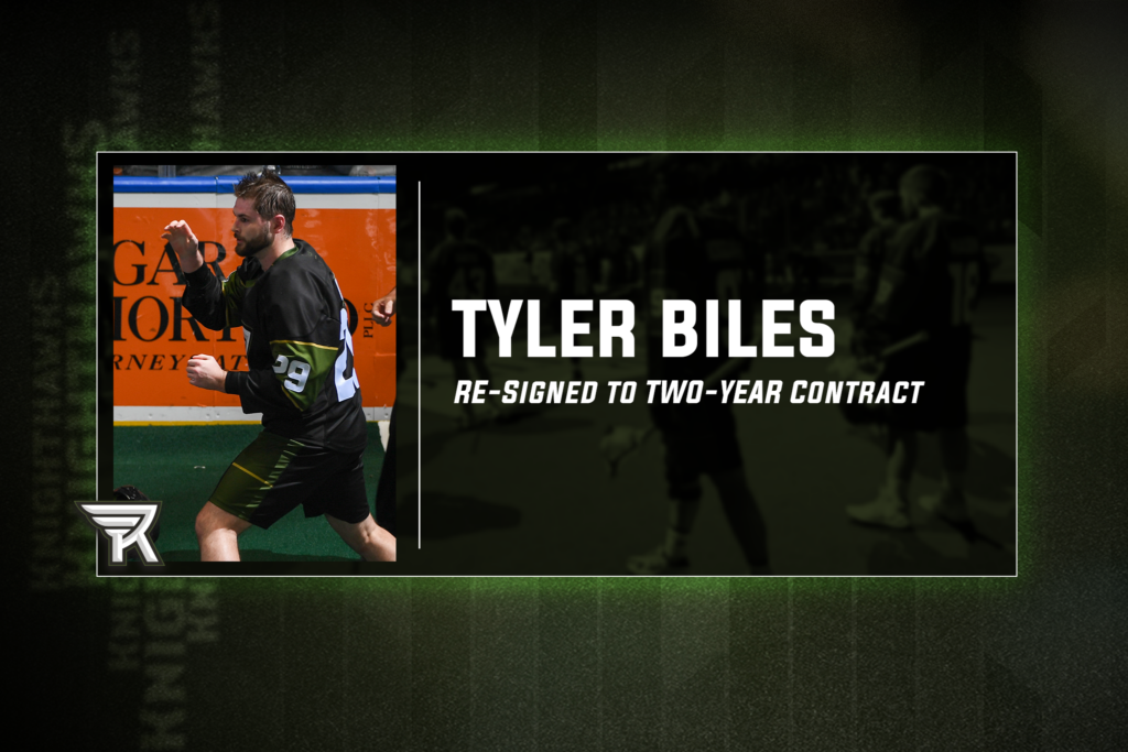 BILES RETURNS TO KNIGHTHAWKS ON TWO-AGREEMENT | Rochester Knighthawks ...
