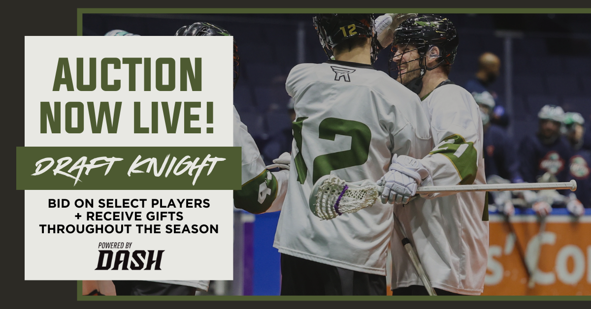 Draft Knight Auction: NOW LIVE! | Rochester Knighthawks ...