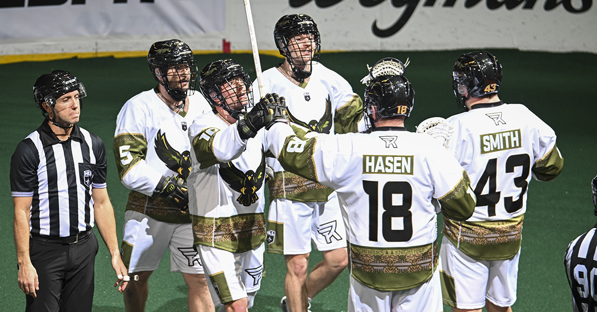 HASEN HITS 100 IN 13-11 KNIGHTHAWKS WIN | Rochester Knighthawks ...
